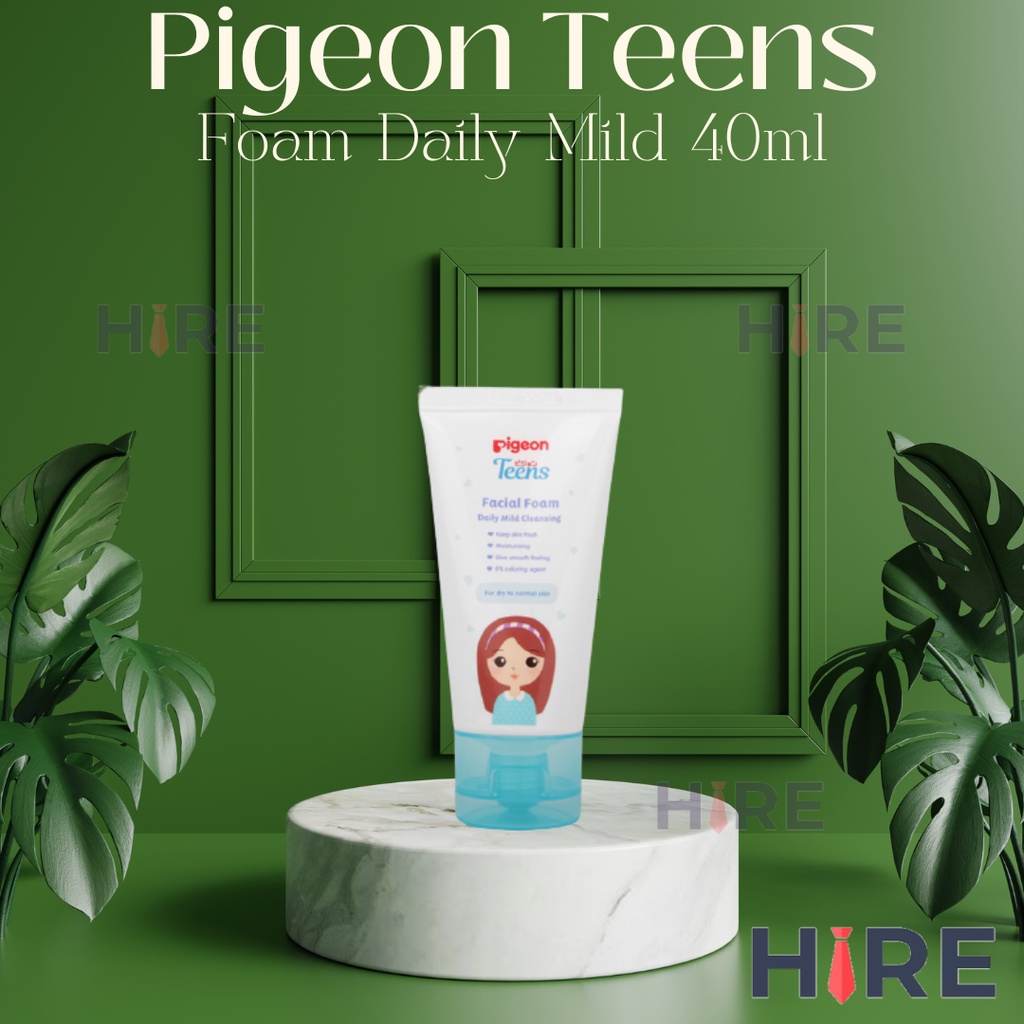 Jual PIGEON Teens Facial Foam Daily Mild Cleansing 40ml | Shopee Indonesia