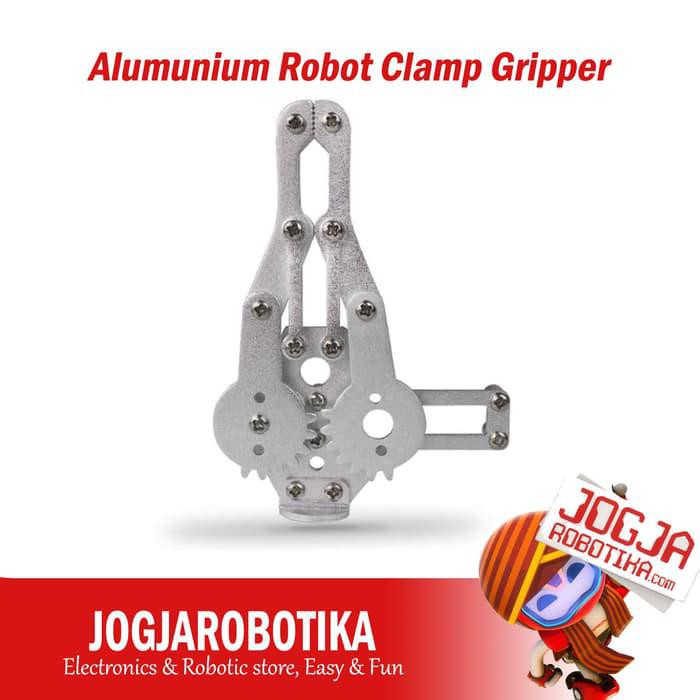 Jual Aluminium Gripper Robot Mechanical Arm Manipulator Claw Capit ...