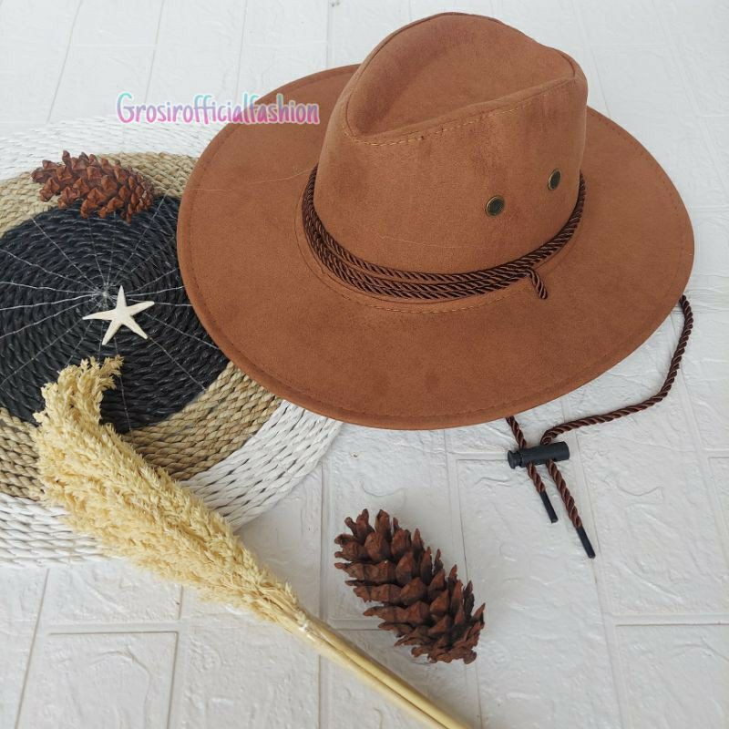 Jual Cowboy tambang C8/ Koboy Dewasa / Topi koboi Indonesia|Shopee ...