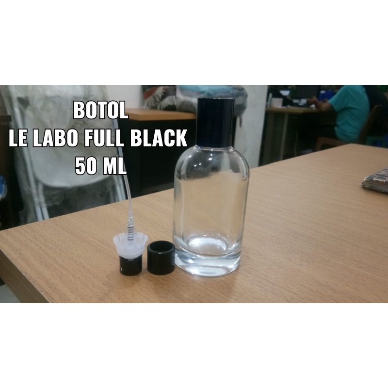 Jual Botol Parfum Kaca Le Labo 50ml Semi Press Tutup Grey / Silver ...