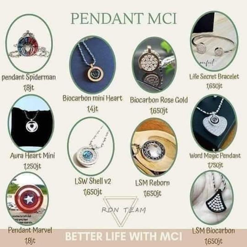 Jual kalung pendant mci original | Shopee Indonesia