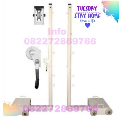 Jual Tiang Voli Portable , Pemberat Isi Sendiri Dilokasi | Shopee Indonesia