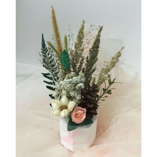 Jual bunga kering / vas bunga kering / kado wisuda /kado pernikahan ...