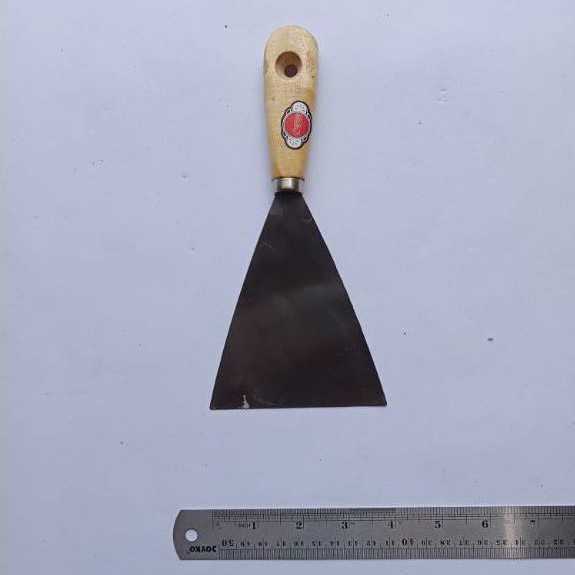 Jual KAPE KAYU 4 INCHI / KEROKAN CAT DINDING TEMBOK LILIN / SCRAPER ...