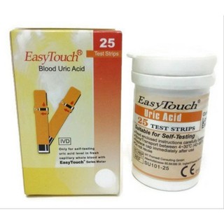 Jual Easy Touch Uric Acid / Easytouch Asam Urat 25 test strip | Shopee ...