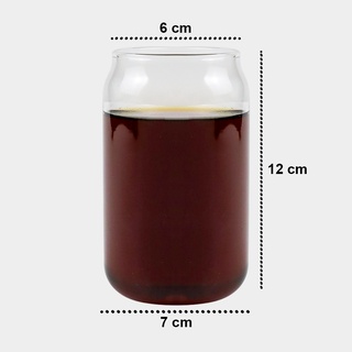 Jual Gelas Minuman Kaleng Can Shape Borosilicate Glass 400ml | Shopee Indonesia