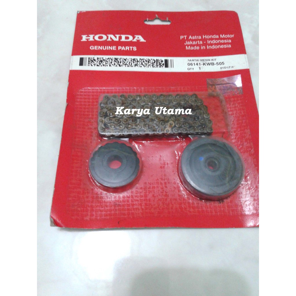 Jual Rantai Kamprat Kit KWB AHM Motor Honda Revo 110 Absolute Absolut ...