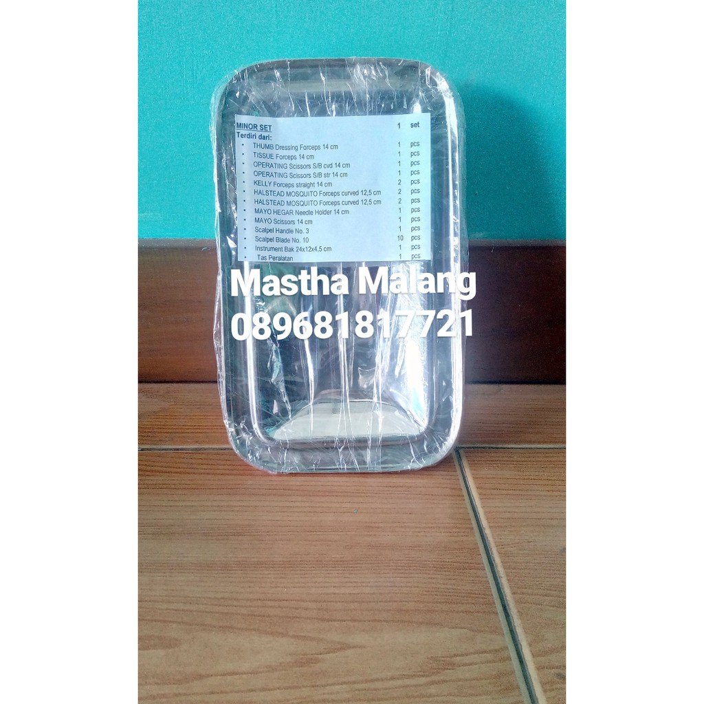 Jual *Mastha Malang* Minor Set Instrument Alat Bedah Minor merk Marwa ...