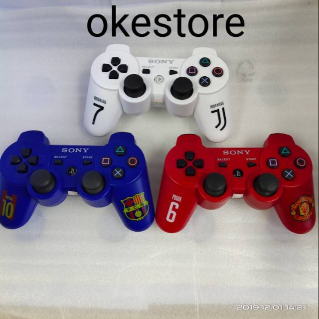 Jual Stik Ps3 Stick Ps 3 Wireless Original Pabrik Varian Warna Corak ...