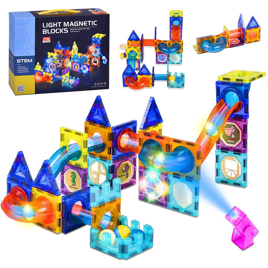 Jual LIGHT MAGNETIC BLOCKS DIGE ~ Mainan Anak STEM Education ...