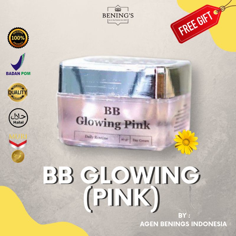 Jual BB GLOWING PINK BENINGS | Shopee Indonesia