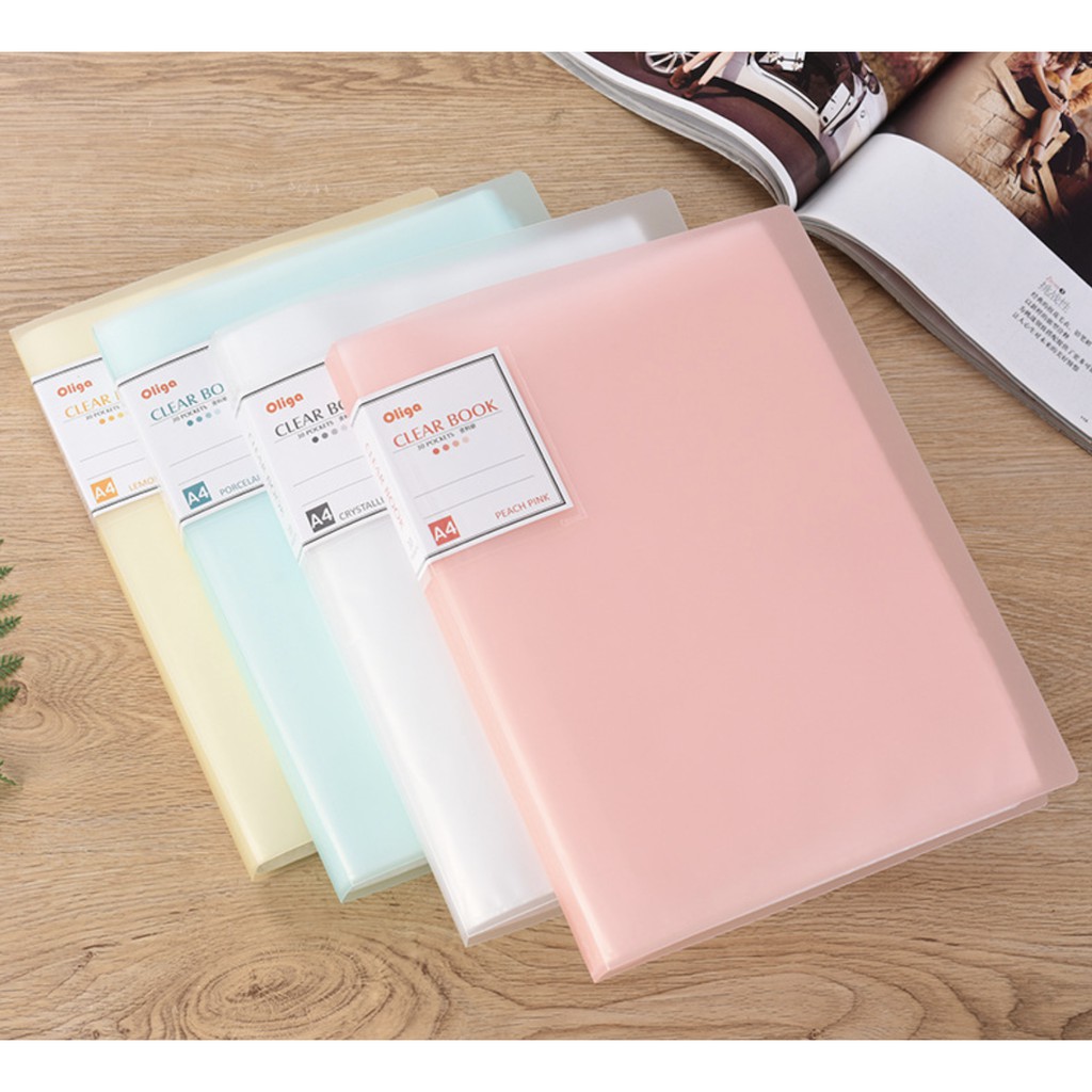 Jual Map / Clear Holder Oliga 30 Pocket/Sheets | Shopee Indonesia