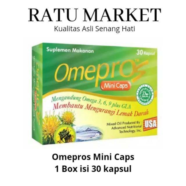 Jual Omepros Mini Caps / OMEPROS isi 30 kapsul | Shopee Indonesia