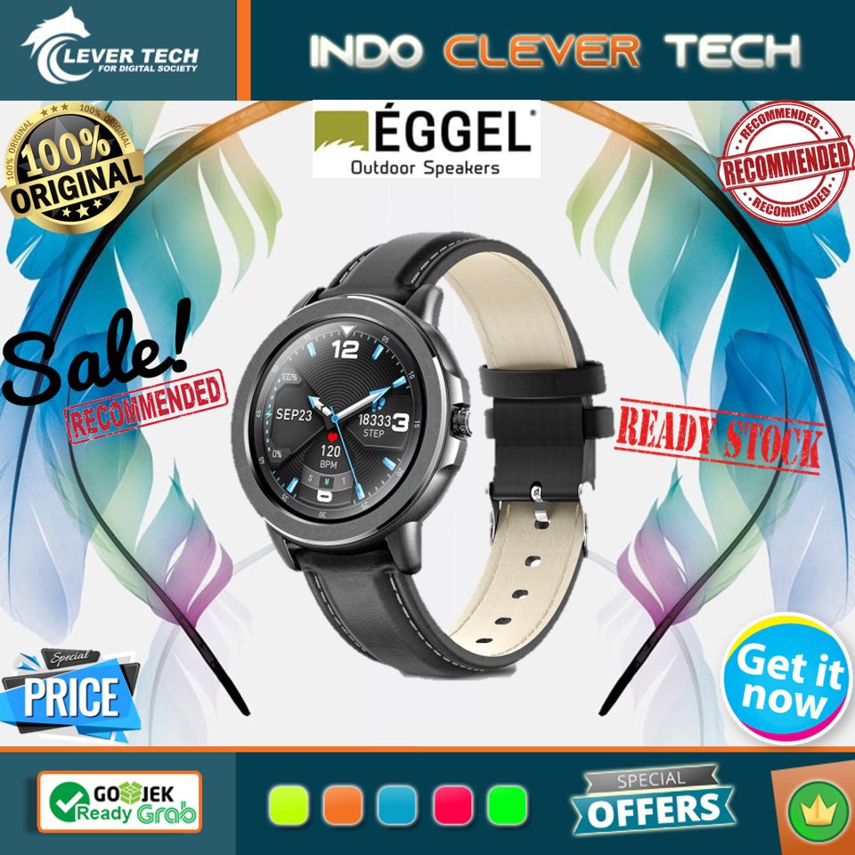 Eggel Tempo II Sports Full Touch Screen Smart Watch | Shopee Indonesia