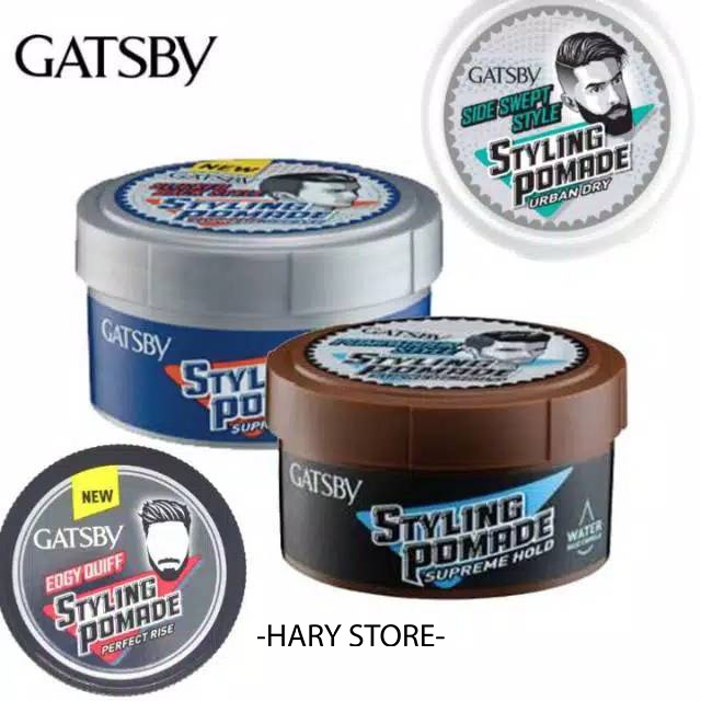 Jual Gatsby Styling Pomade 30 gr Wax Harajuku Volume hair styling ...