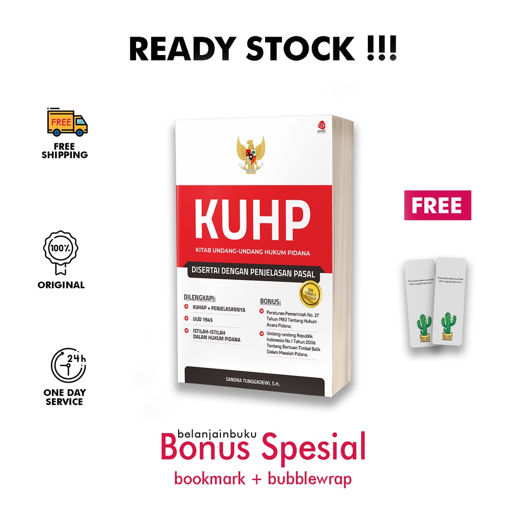 Jual Buku KUHP Kitab Undang-undang Hukum Pidana Beserta Penjelasan ...