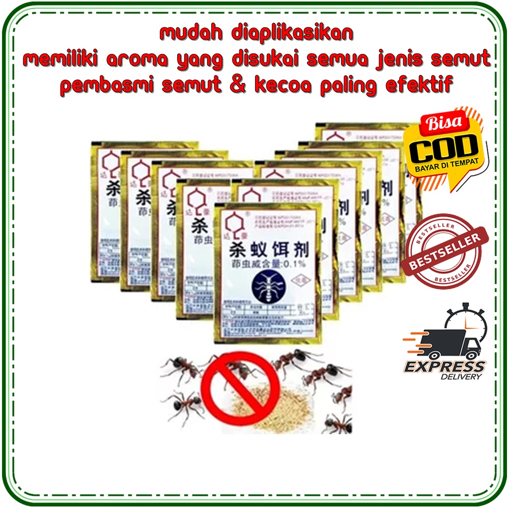 Jual Bubuk Racun Semut Obat Pembasmi Sarang Semut Serangga Ant Bait Powder - Bubuk Racun Anti ...