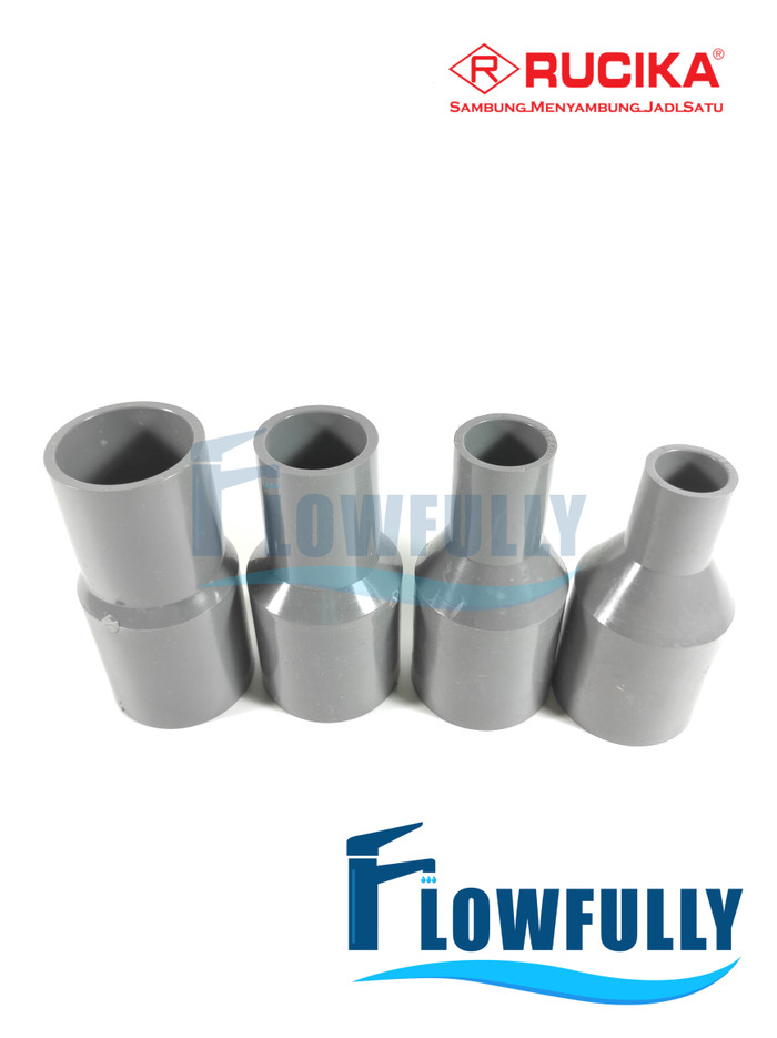 Jual REDUCING SOCKET AW 1 1/2 x 1 inch RUCIKA PVC VERLOP SOK REDUCER TS ...