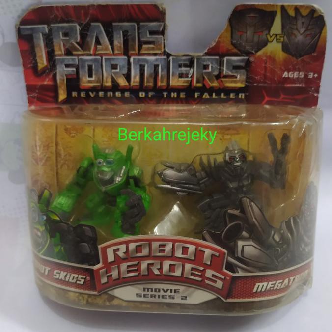 Jual ROBOT TRANSFORMERS ROBOT HEROES AUTOBOT SKIDS AND MEGATRON Best ...