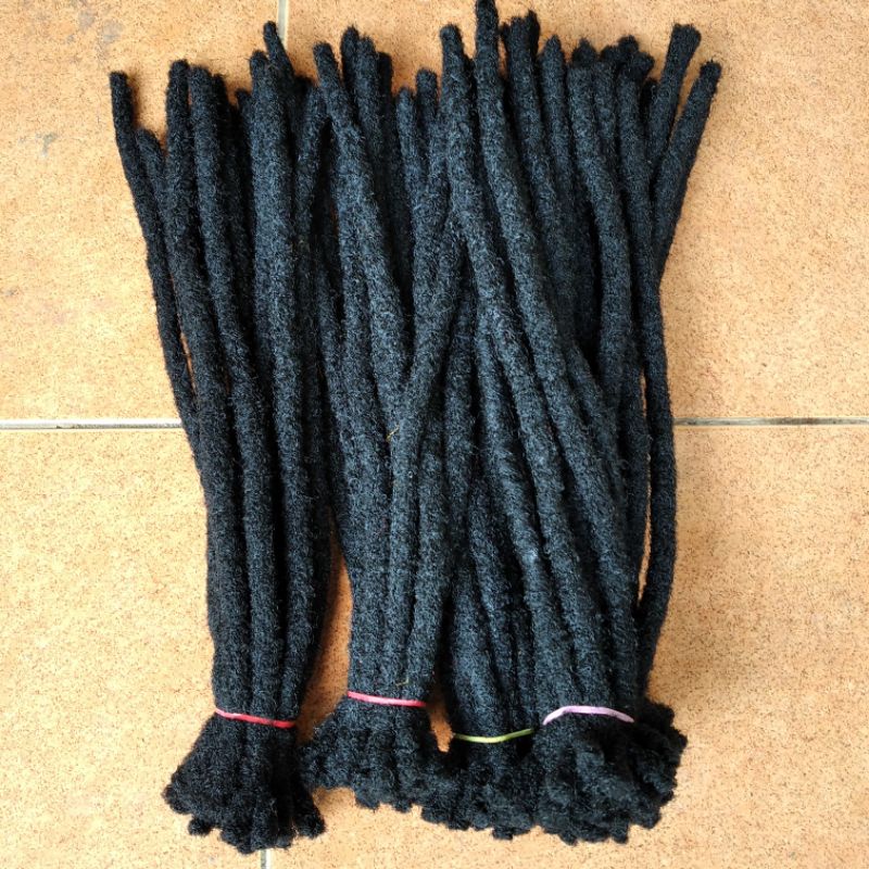 Jual Rambut gimbal sintetis panjang 35cm / rambut sambung / dreadlock ...