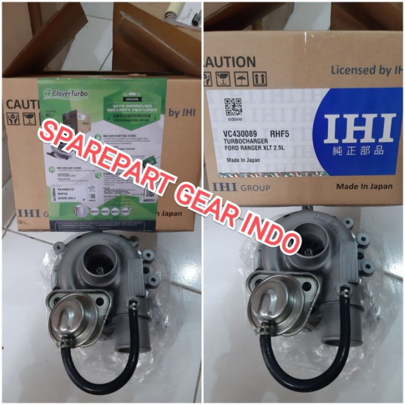 Jual TURBO CHARGER FORD 2.5 2500CC 2,5 TDI BT50 MAZDA EVEREST IHI JAPAN | Shopee Indonesia