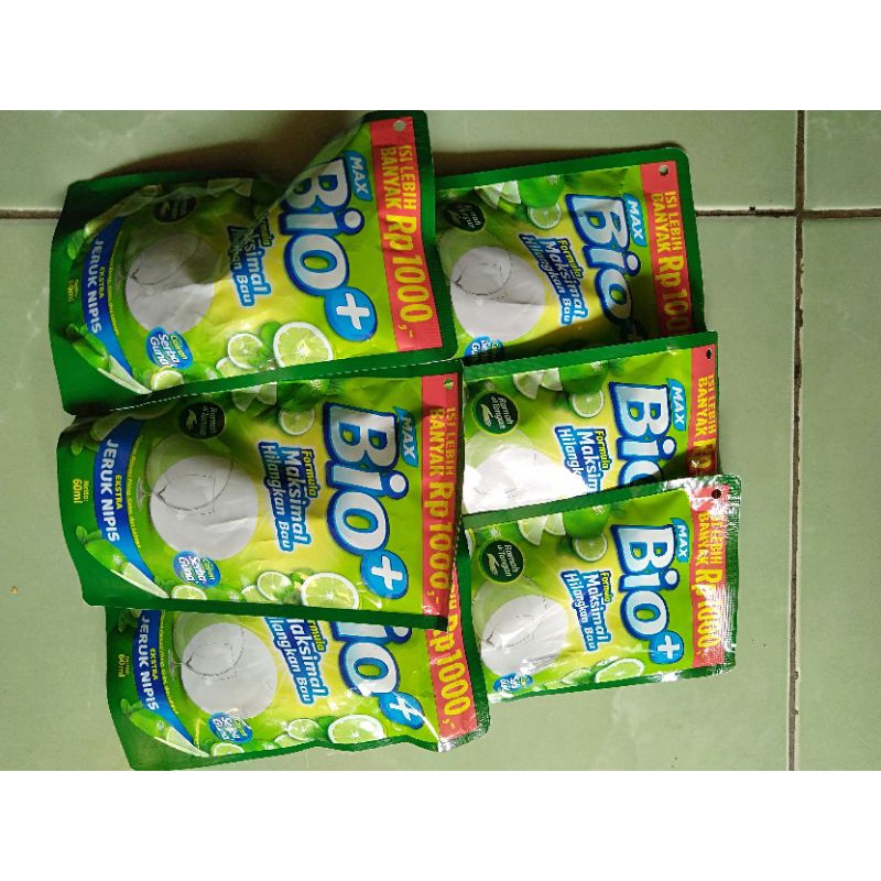 Jual Sabun cuci piring Max BIO + UK 50ml 7pcs | Shopee Indonesia