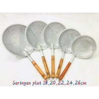 Jual Serok plat stainless stell awet dan tahan panas 26 cm isi 12 pcs ...