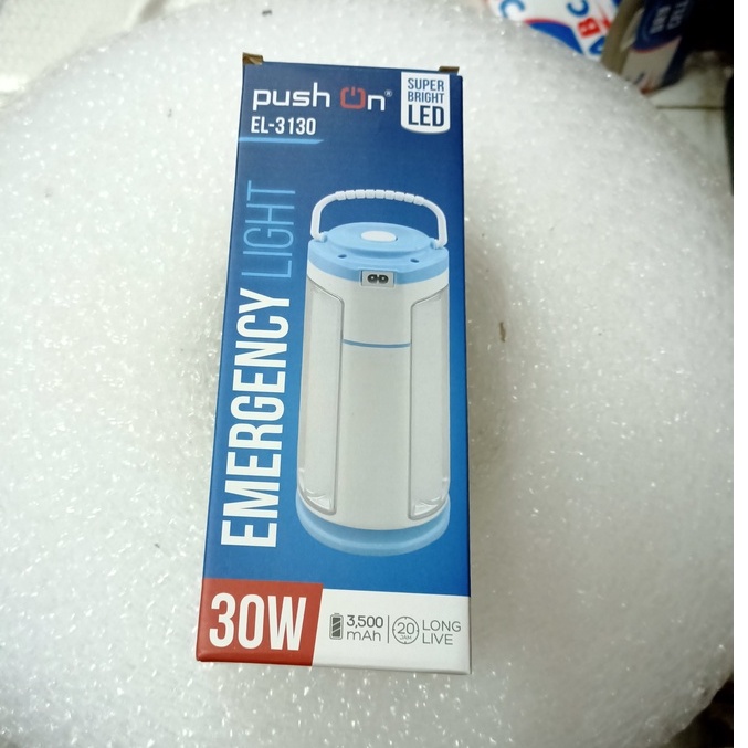 Jual Lampu Emergency Push On EL-3130 30W 3 Sisi Lampu Emergency LED ...