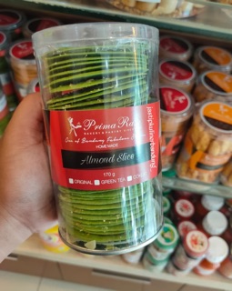 Almond Slice Prima Rasa - Home Made Pastry Almond Crispy Cookies ...