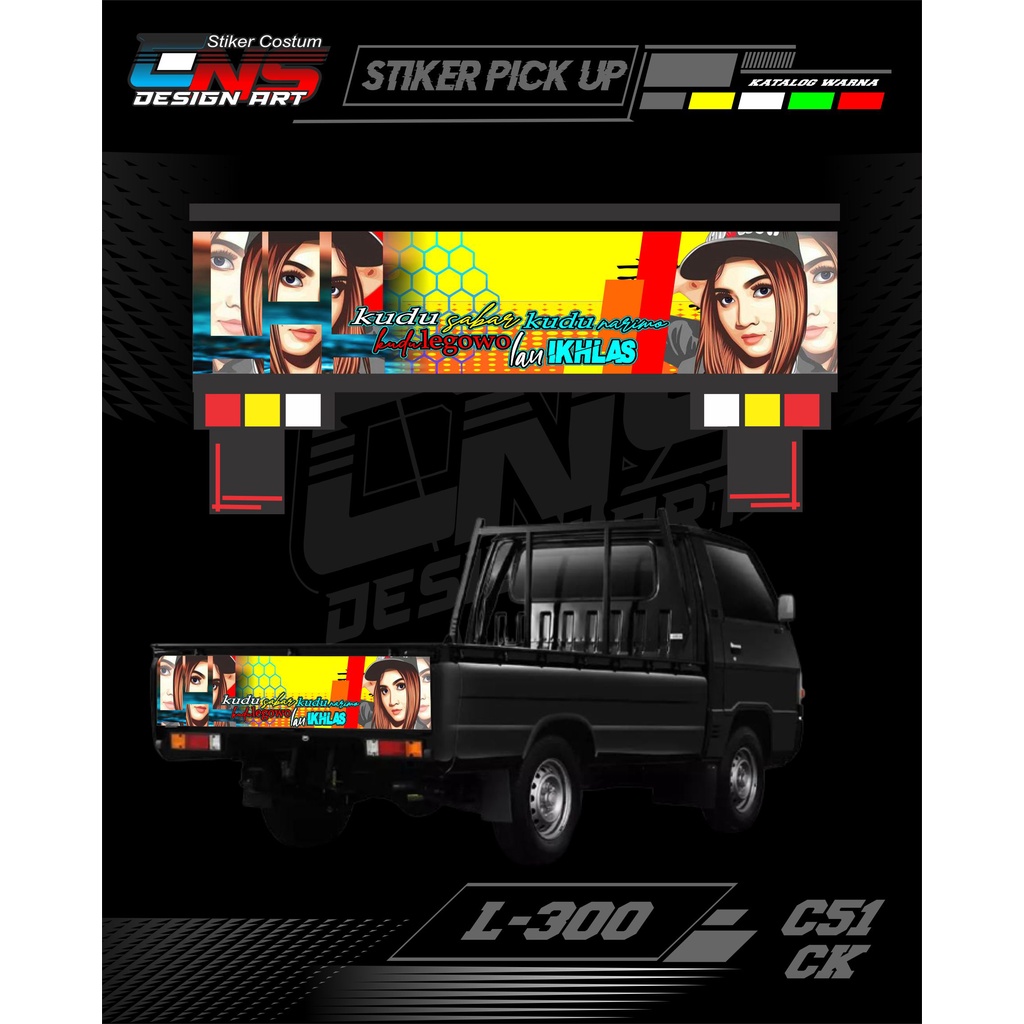 Jual Stiker pintu belakang L-300/carry new/carry ts 120cc/grandmax ... Jual Stiker pintu belakang L-300/carry new/carry ts 120cc/grandmax ...