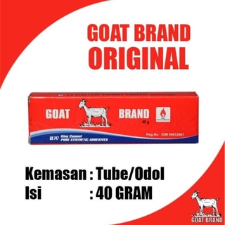 Jual Lem kambing 40g / Goat brand glue (1 pcs) / Lem kambing kotak ...