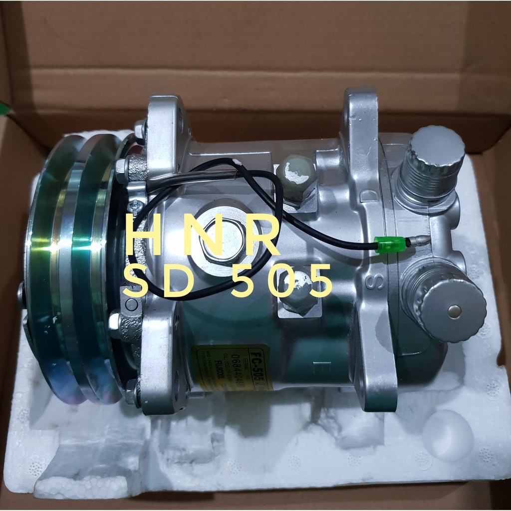 Jual Kompresor Compresor AC Mobil SD505 Universal MODEL SANDEN 505 ...