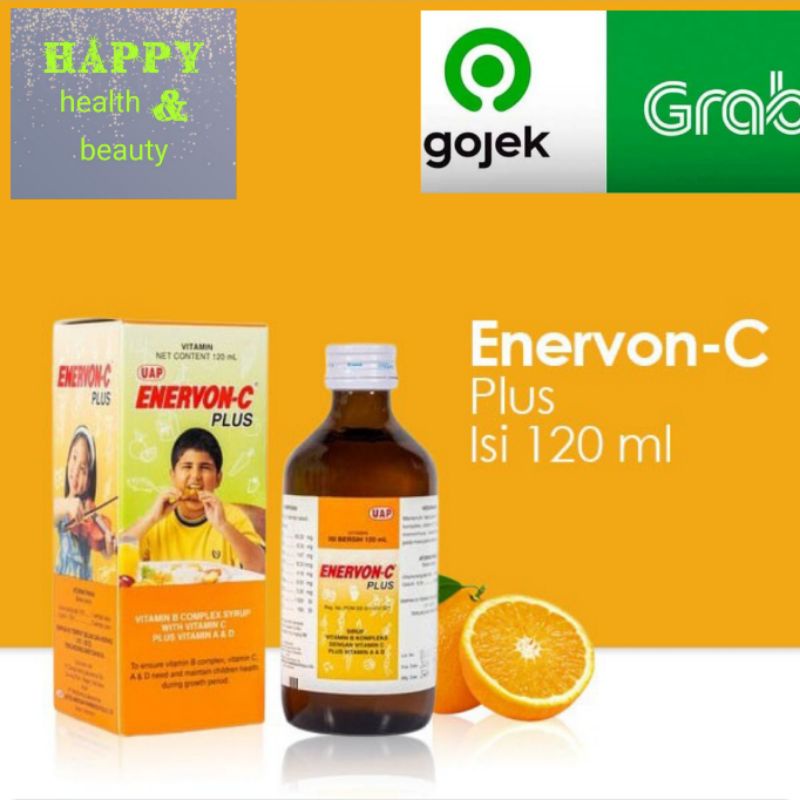 Jual Enervon C Plus Syrup 120 Ml / Multivitamin Anak | Shopee Indonesia