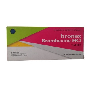 Jual BRONEX 8 MG BOX ISI 100 TABLET OBAT BATUK | Shopee Indonesia
