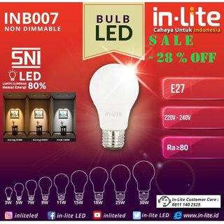 Jual Lampu Bulb Led In-Lite / Inlite INB007- all varian | Shopee Indonesia