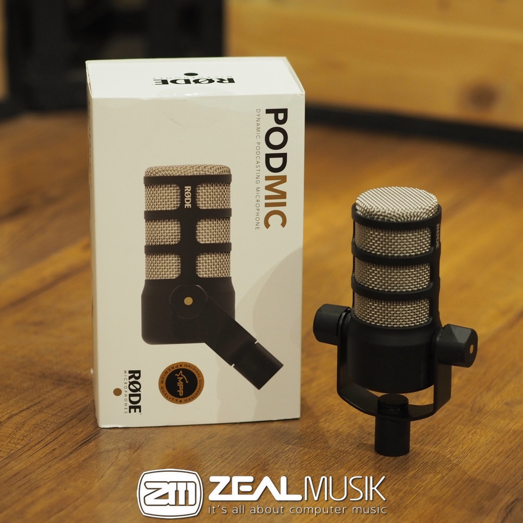 Jual Microphone Dynamic Podcast RODE Pod Mic RODE Podmic Rode Pod-Mic - Zeal Musik Jogja ...