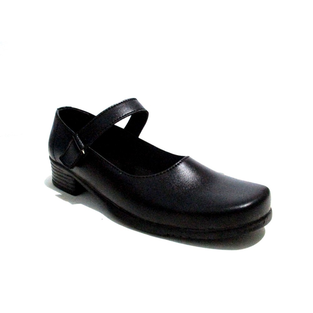 SEPATU GURU PANTOFEL PUTRI PASKIBRA PASKIB HAK PENDEK | Shopee Indonesia
