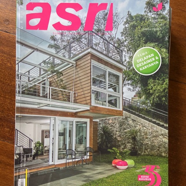 Jual Majalah GRIYA ASRI interior desain arsitektur taman lingkungan ...