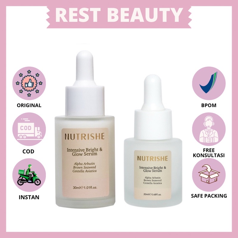 Jual NUTRISHE - Intensive Bright & Glow Serum | Shopee Indonesia