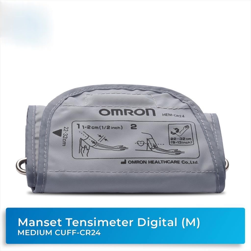 Jual Manset Tensimeter Omron Madium Cuff HEM-CR24 Original (Uk 22-32 cm ...