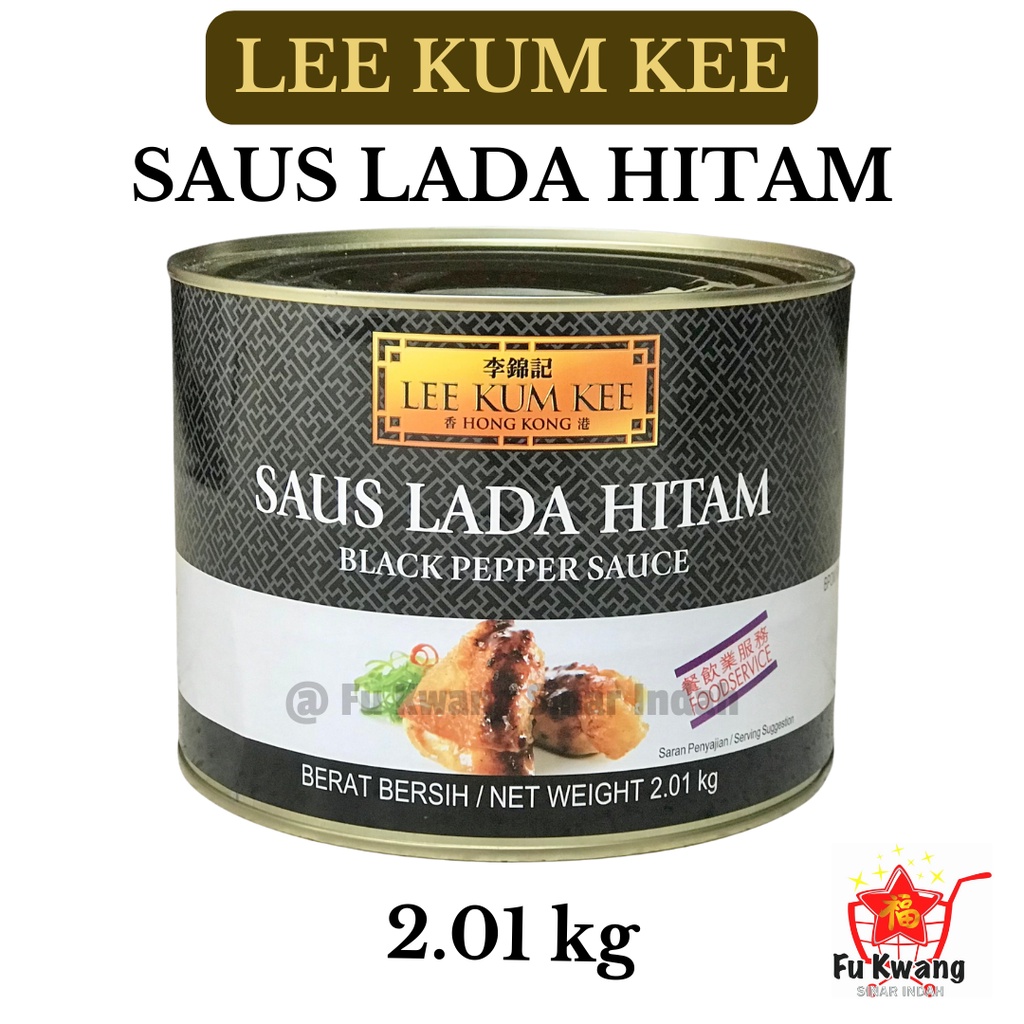 Jual Lee Kum Kee Saus Lada Hitam 2 kg 2.01kg / Black Pepper Sauce ...