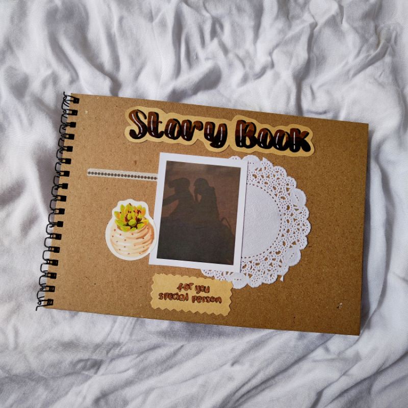 Jual Storybook Buku Kenangan Album Foto Handmade Aesthetic Kado Ulang ...
