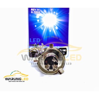 Jual LAMPU LED DEPAN MOTOR AC DC H4 HS1 AUTOVISION RZ1 PUTIH | Shopee ...