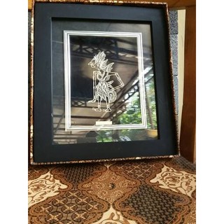 Jual Bingkai Wayang Filigri Silver Khas Kerajinan Perak Kotagede Yogyakarta | Shopee Indonesia