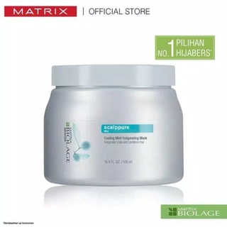 Jual Masker Matrix Biolage Cooling Mint 500 mL | Shopee Indonesia