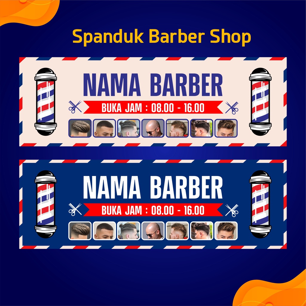 Jual SPANDUK BANNER BARBER POTONG RAMBUT | Shopee Indonesia