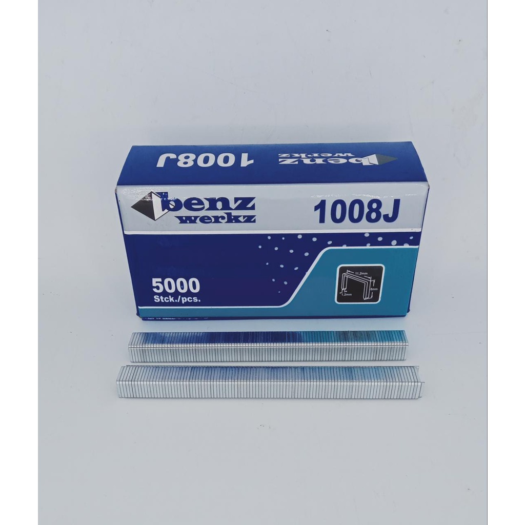 Jual BENZ 1008J Isi Mesin Staples Paku Tembak U Mata Nailer Gun 1008 J ...
