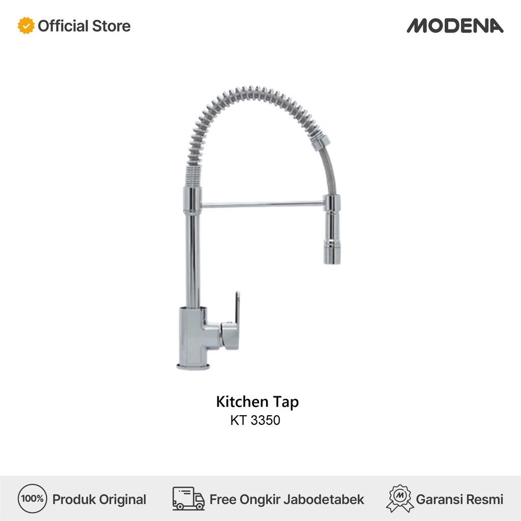 Jual MODENA Sink Tap - KT 3350 (Hot, Normal, Warm Water) | Shopee Indonesia