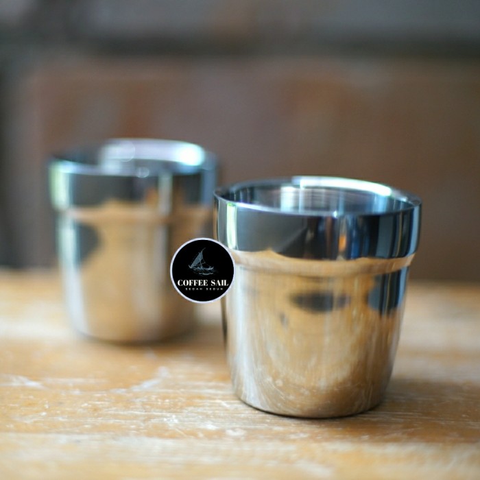 Jual GELAS STAINLESS STEEL DOUBLE WALL INSULATED | Shopee Indonesia