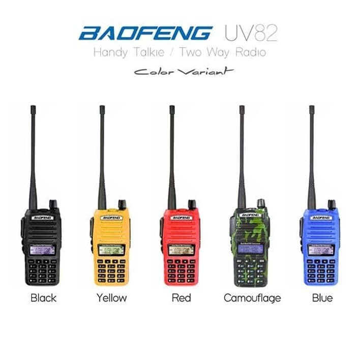Jual Baofeng UV 82 Walkie Talkie Walky Talky HT Radio UV82 | Shopee Indonesia